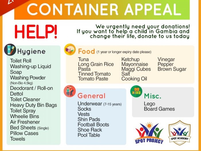 SPOT Ramadan Container | LaunchGood | LaunchGood